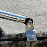 Bimini Top T-Rail Brackets with Carriage Bolt - 2-Pack – Excel Marine Store