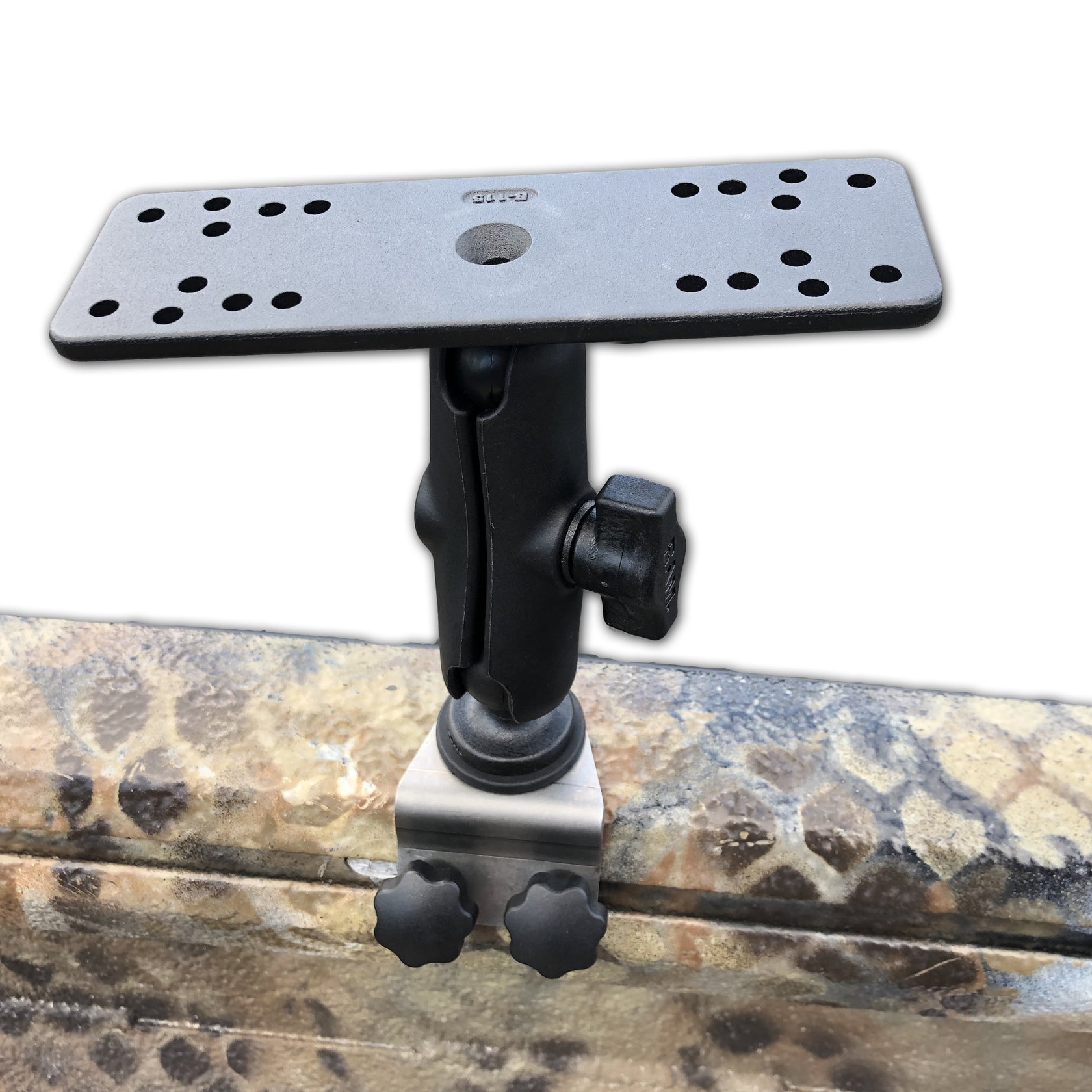 RAM Track Ball Universal Marine Electronic Mount w/ RAM Ball Mount Bra ...